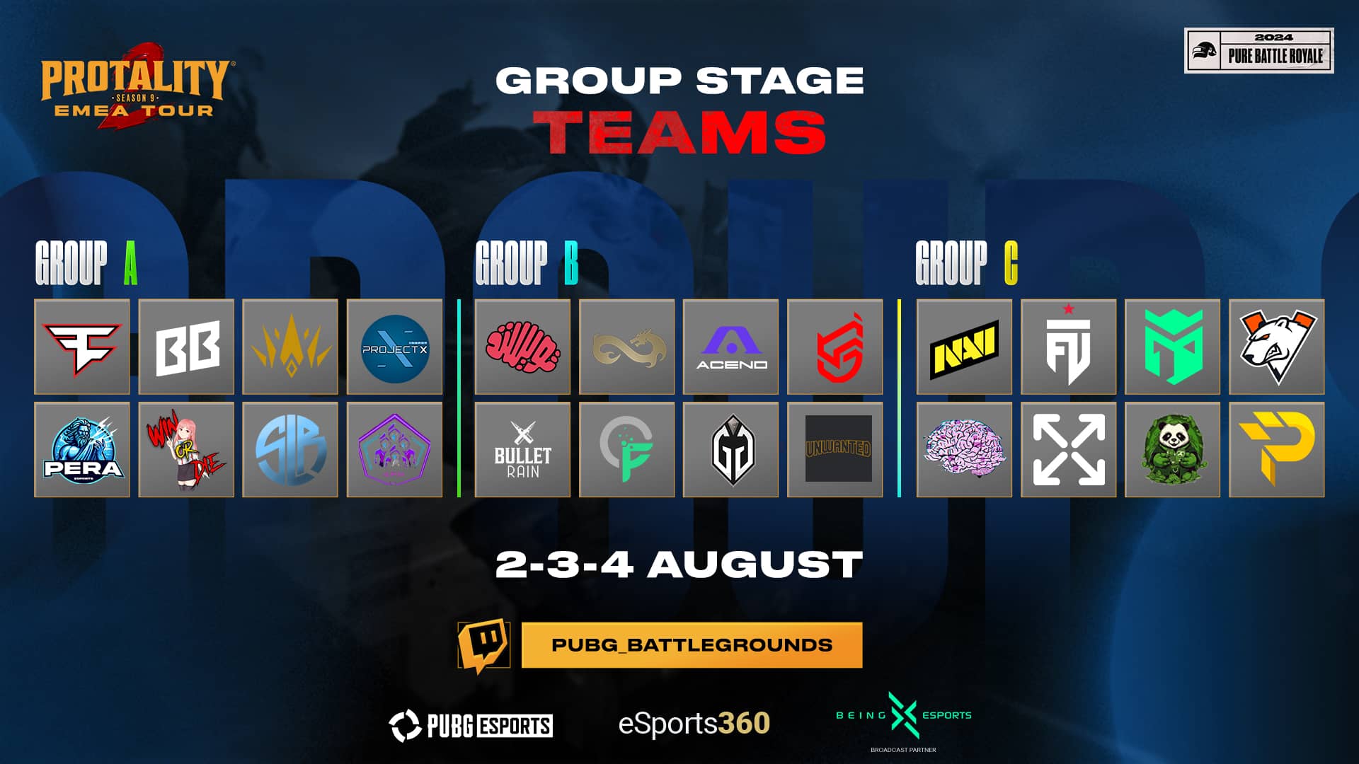 PROTALITY EMEA TOUR 2 Group Stage starts! - PROTALITY